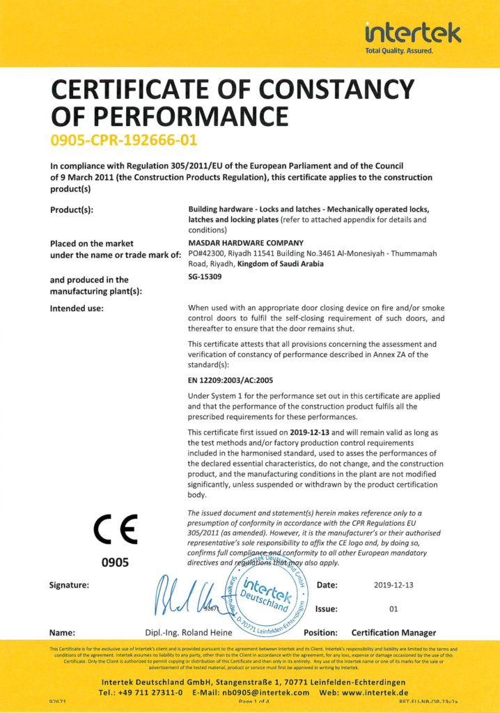 CE Marking - Logic Solutions